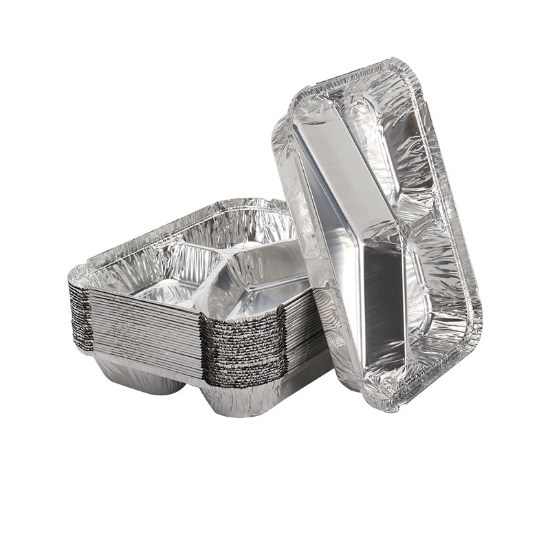 3-compartment foil take out pans – Lamkyo