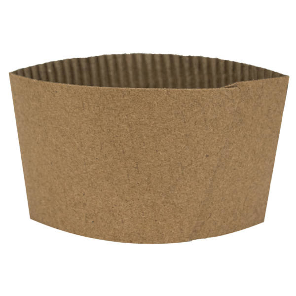 EcoCup Kraft Sleeve to fit 80mm Cup Range | Compostable Cup Sleeve – Lamkyo